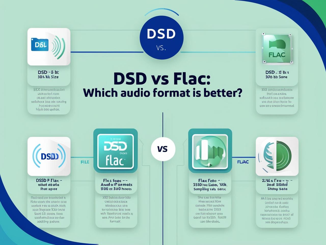 DSD vs FLAC: Which Audio Format is Better for HiFi Listening?