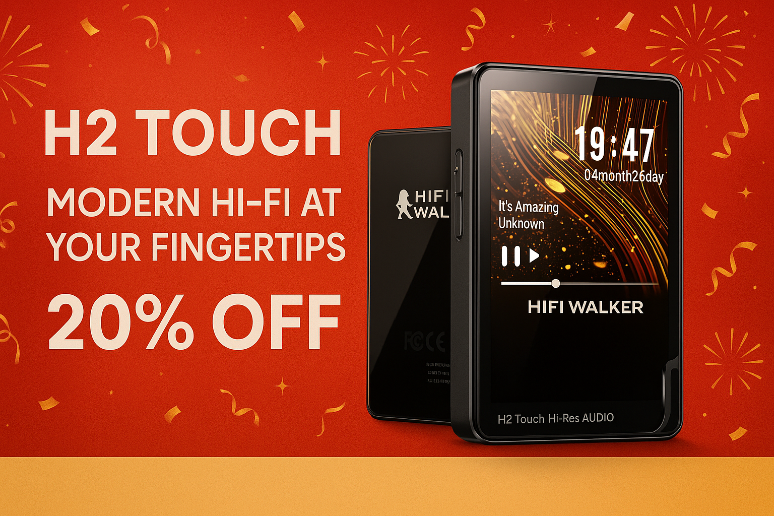 H2 Touch: Modern Hi-Fi at Your Fingertips – 20% Off for Our 10th Anniv