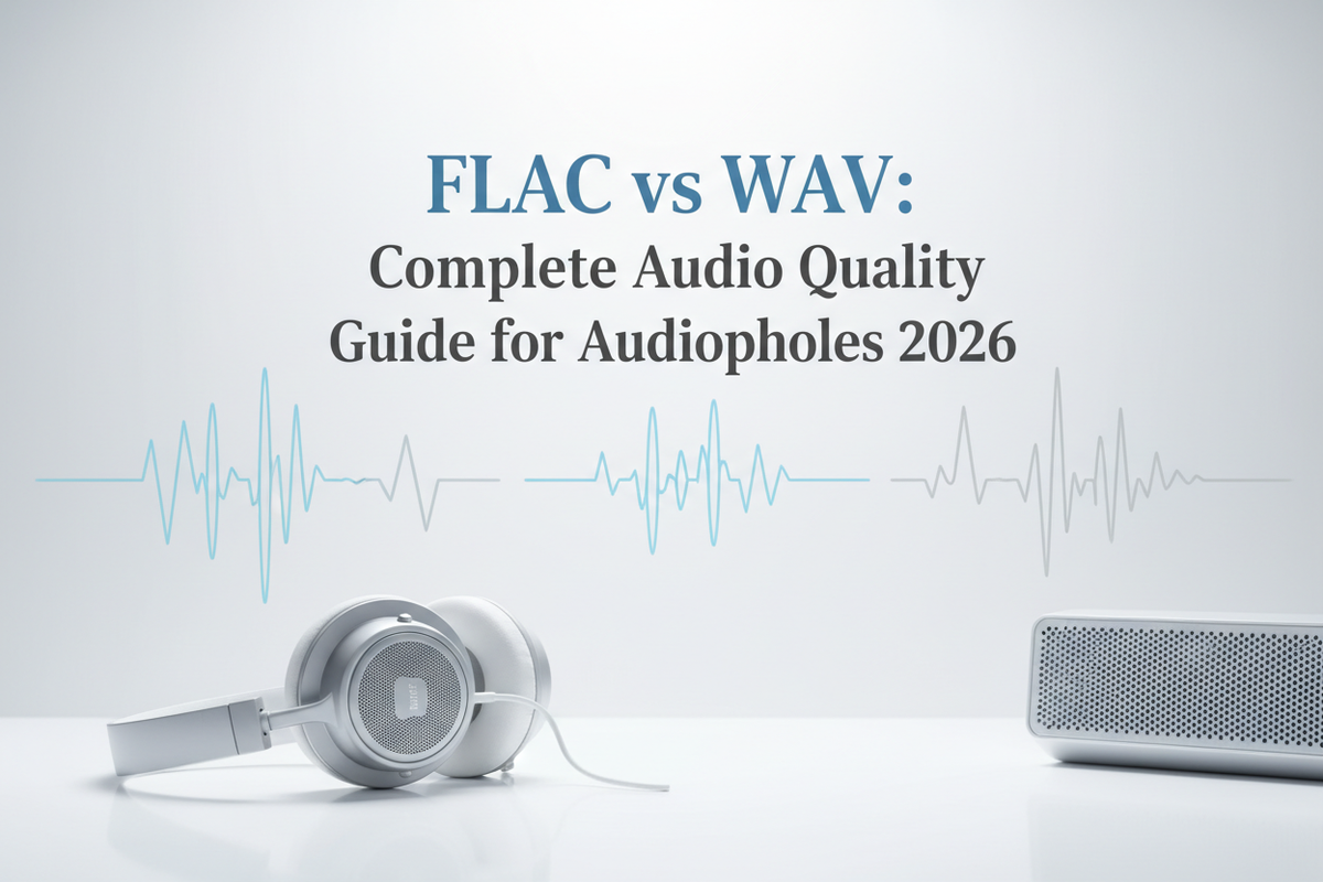 FLAC vs WAV: Complete Audio Quality Guide for Audiophiles