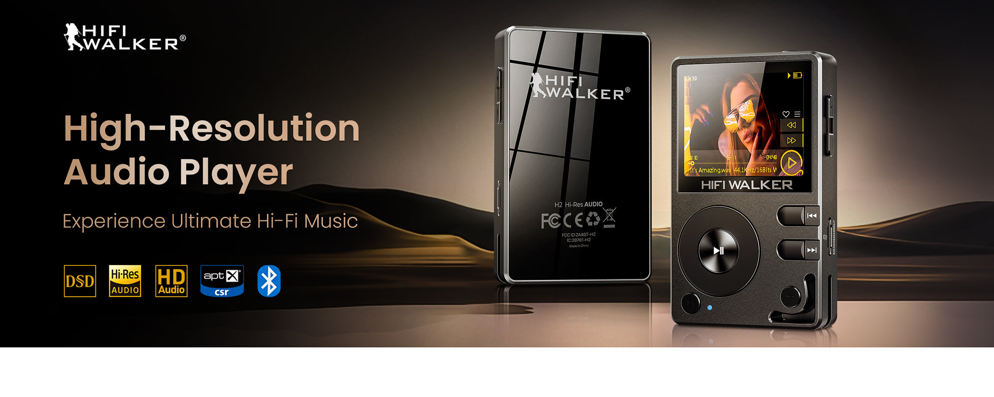 HiFi Walker H2 – Simple & Portable MP3 Player for Everyday Use | Budget Digital Music Player ...