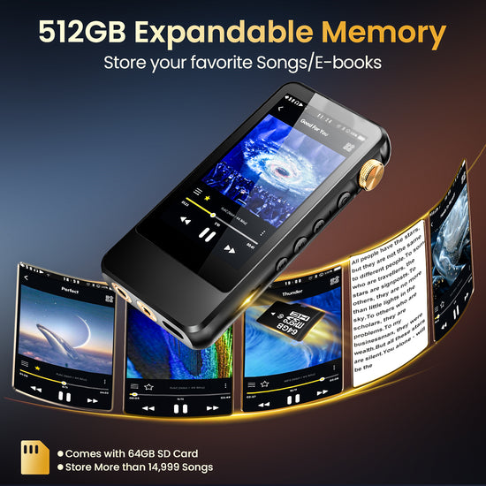 HIFI WALKER H20 Pro MP3 Player – HIFIWALKER