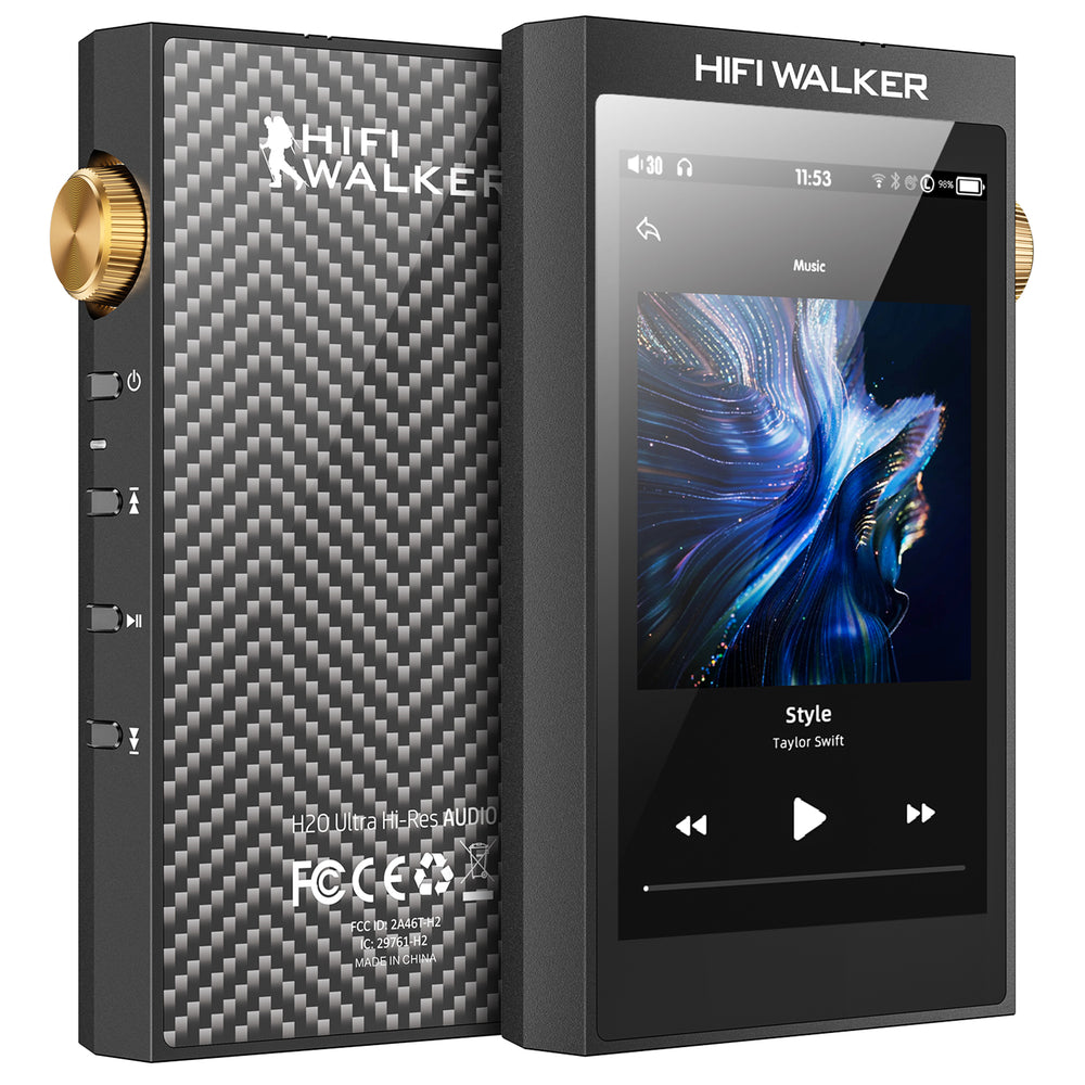 HIFI WALKER H20 Ultra Hi-Res Audio Player | Official