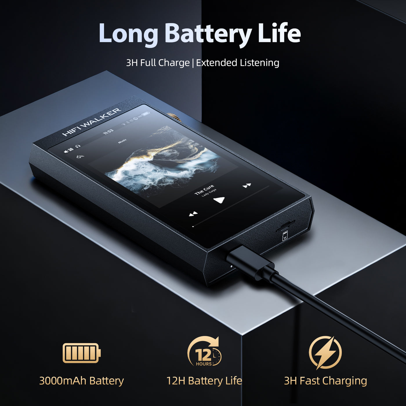 HIFI WALKER H20 Ultra Hi-Res Audio Player | Official