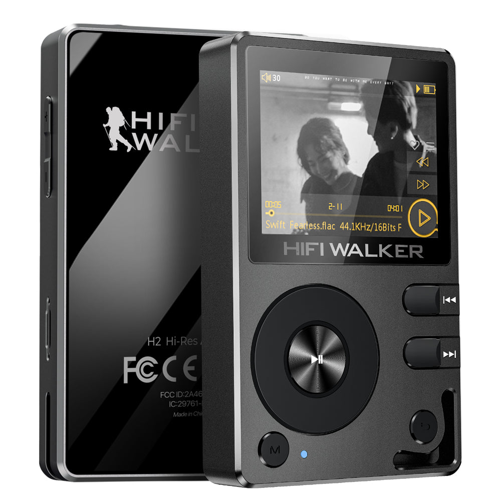 HiFi Walker H2 – Simple & Portable MP3 Player for Everyday Use | Budget Digital Music Player
