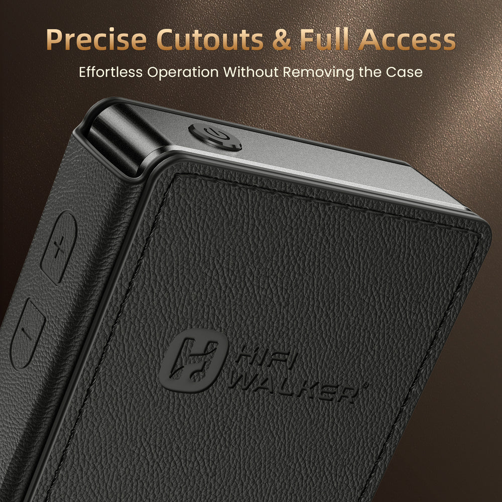Protective PU Leather Case for HIFI WALKER H2
