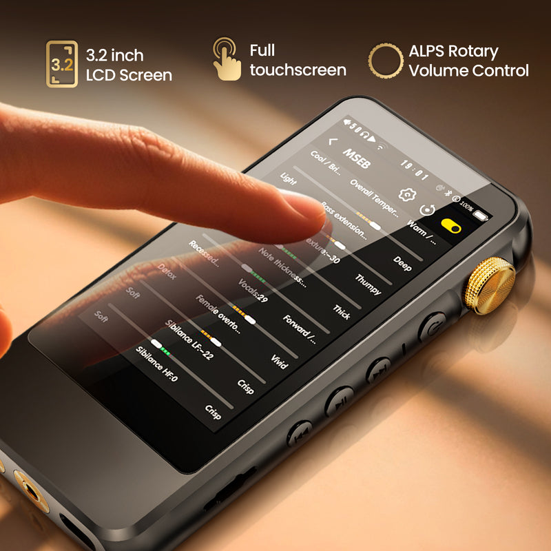 HiFi Walker H20 Pro – Hi-Res Digital Audio Player with Dual DAC ...