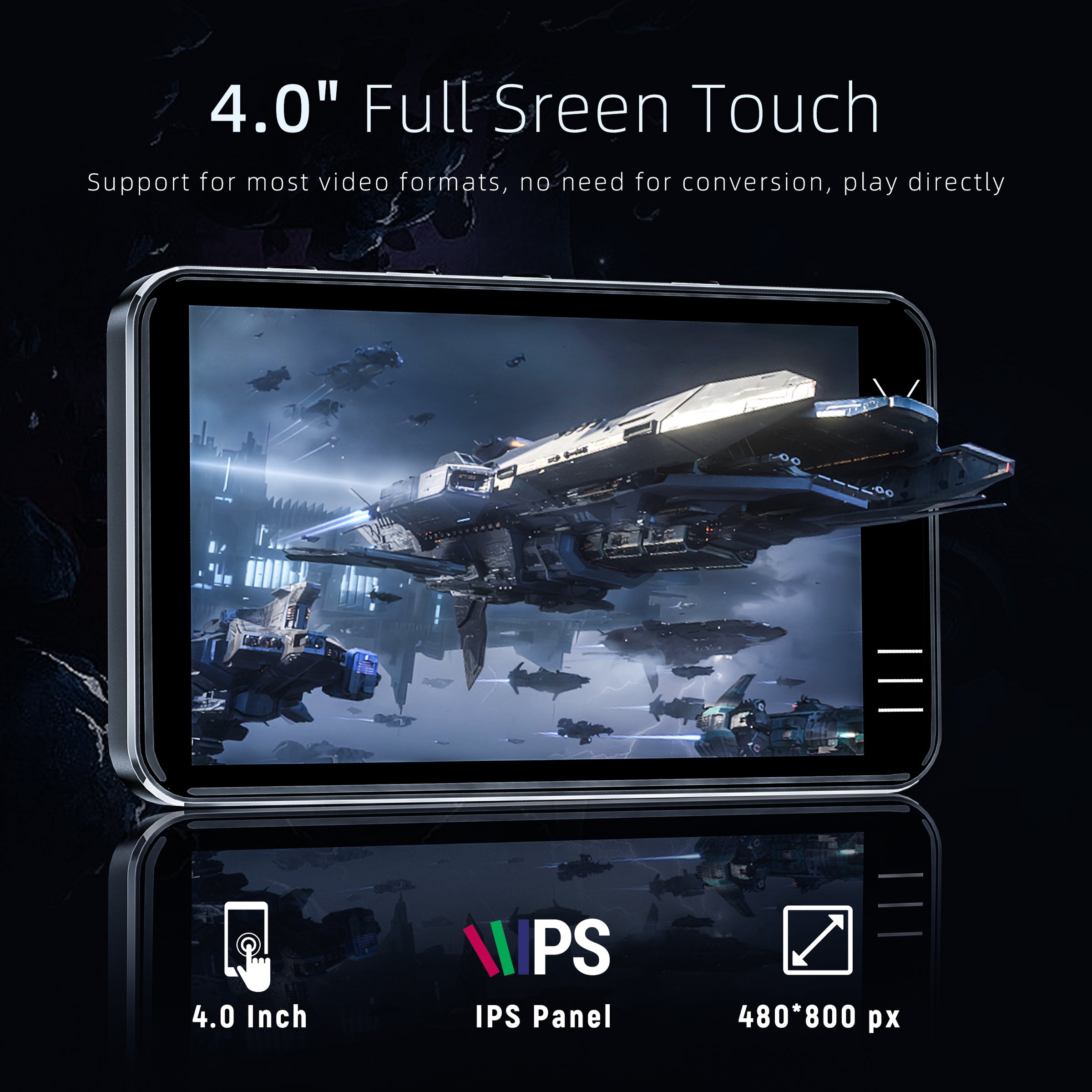 HiFi Walker G7 – Android MP3 Player with WiFi, Touchscreen & App Support | Smart Hi-Res Music Player