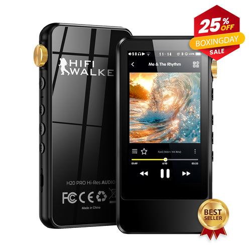 HiFi Walker H20 Pro – Hi-Res Digital Audio Player with Dual DAC ...