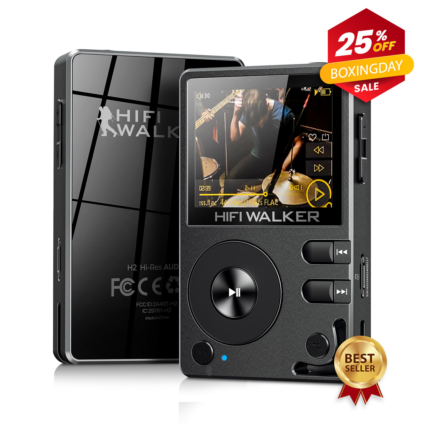 HiFi Walker H2 – Simple & Portable MP3 Player for Everyday Use | Budget ...