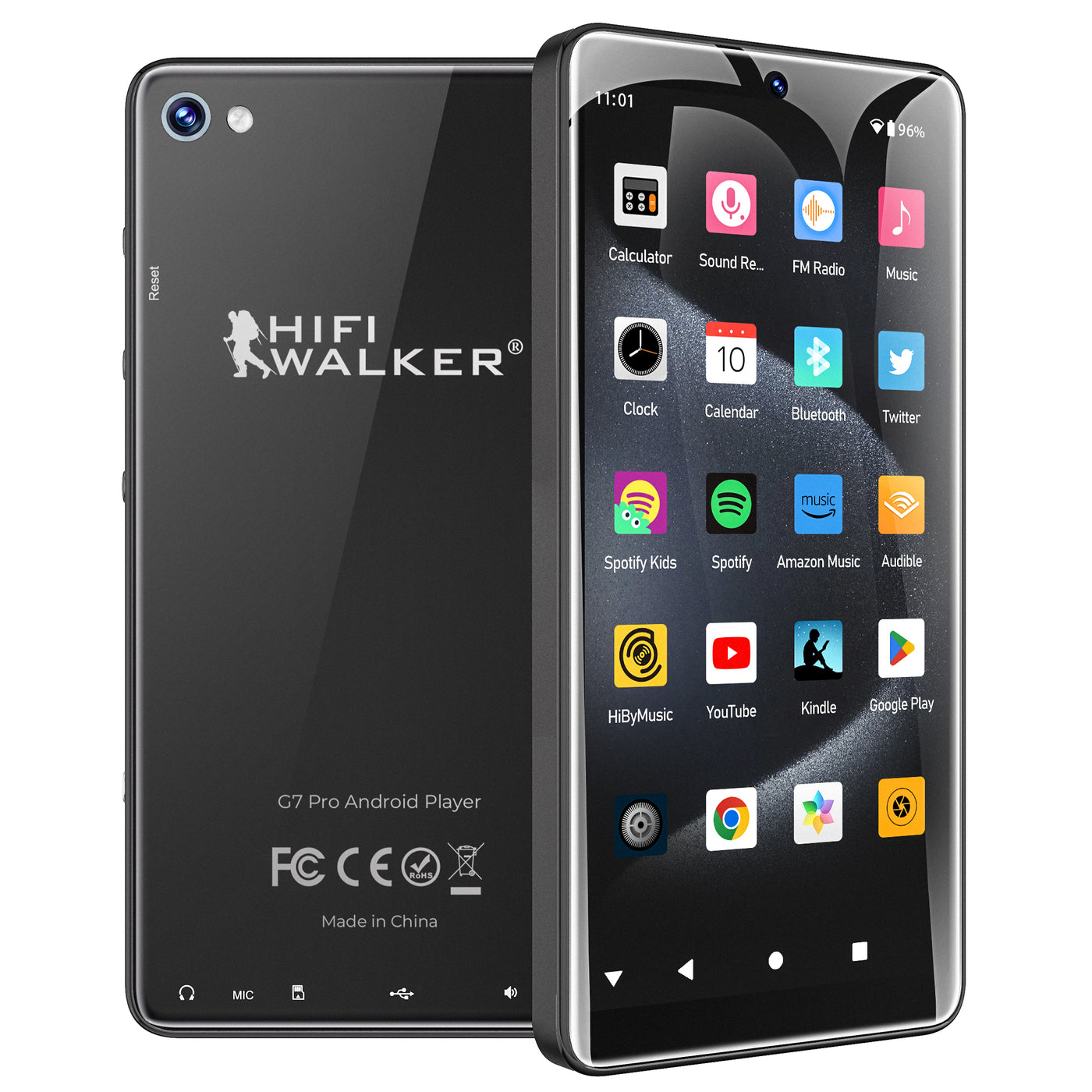 HiFi Walker G7 Pro Android MP3 Player | Hi-Res Audio, Camera, WiFi